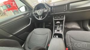 Black Skoda Kodiaq 2019 in Riga, with an engine capacity of 2.00 L and mileage of 129 thousand km for 19900 €, photo 7 on AUTOMOTO.COM.LV