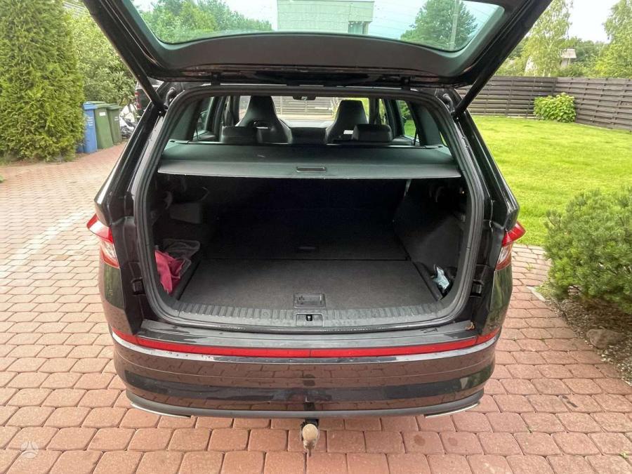 Черный Шкода Kodiaq 2019 в Вильнюс, объемом двигателя 1.97 л и пробегом 238 тыс. км за 21700 €, фото 20 на AUTOMOTO.COM.LV