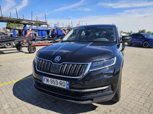Melns Skoda Kodiaq 2019 Tauragė, ar dzinēja tilpumu 2.00 L un nobraukumu 251 tūkst. km par 17300 €, foto  vietnē AUTOMOTO.COM.LV
