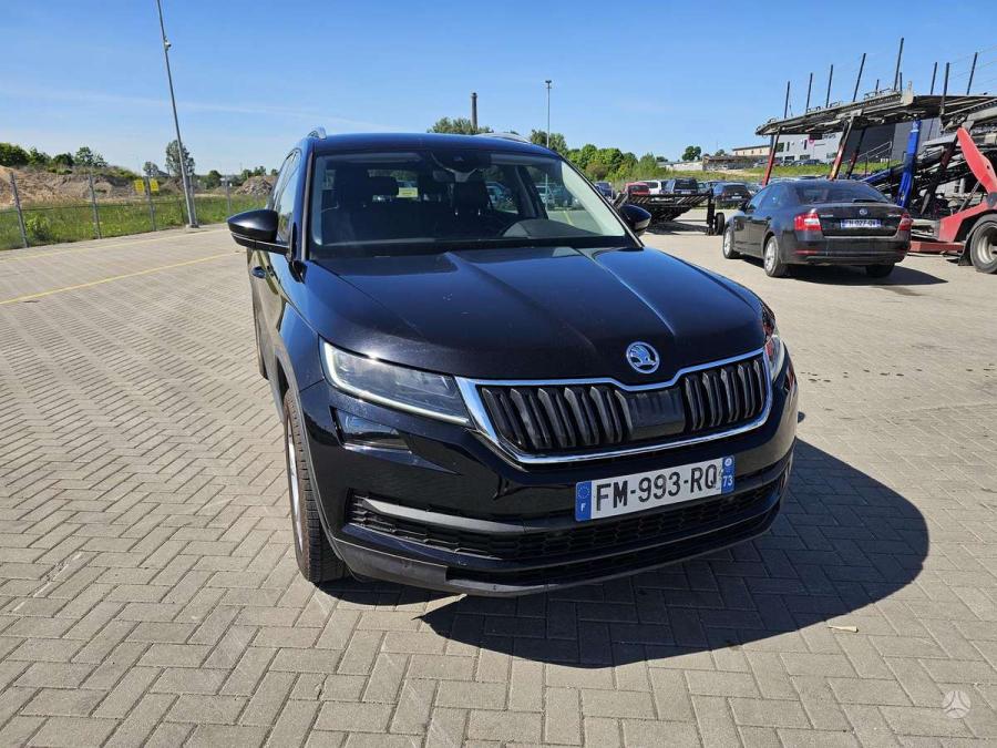 Melns Skoda Kodiaq 2019 Tauragė, ar dzinēja tilpumu 2.00 L un nobraukumu 251 tūkst. km par 17300 €, foto 5 vietnē AUTOMOTO.COM.LV