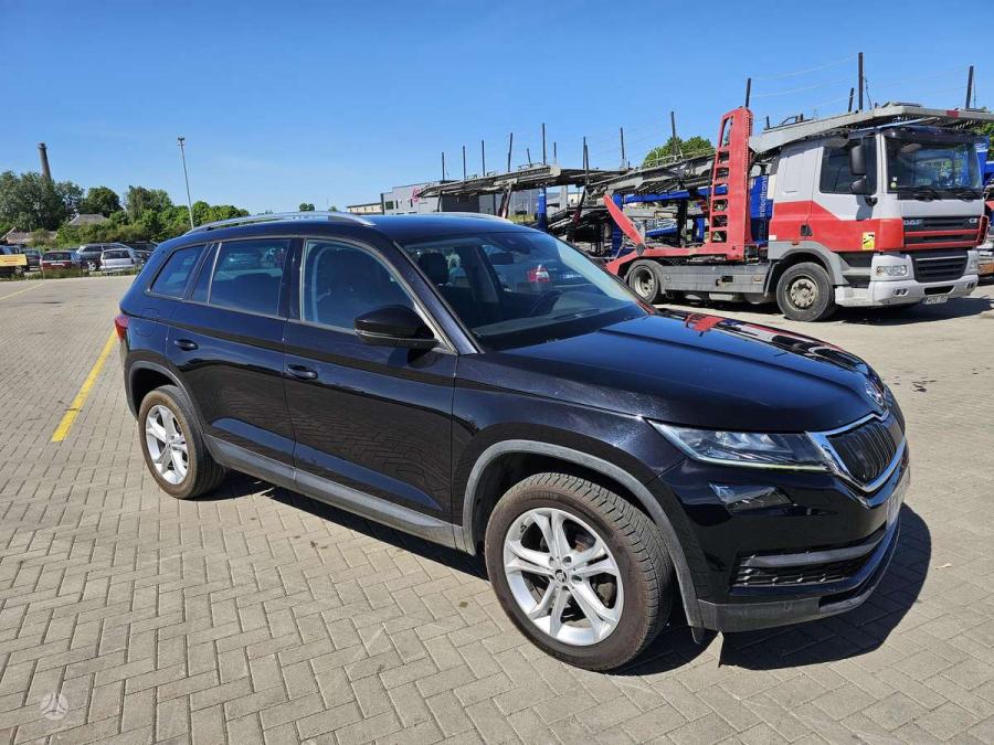 Melns Skoda Kodiaq 2019 Tauragė, ar dzinēja tilpumu 2.00 L un nobraukumu 251 tūkst. km par 17300 €, foto 7 vietnē AUTOMOTO.COM.LV