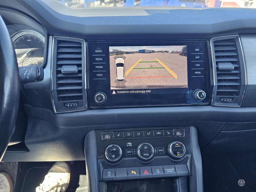 Melns Skoda Kodiaq 2019 Tauragė, ar dzinēja tilpumu 2.00 L un nobraukumu 251 tūkst. km par 17300 €, foto 22 vietnē AUTOMOTO.COM.LV