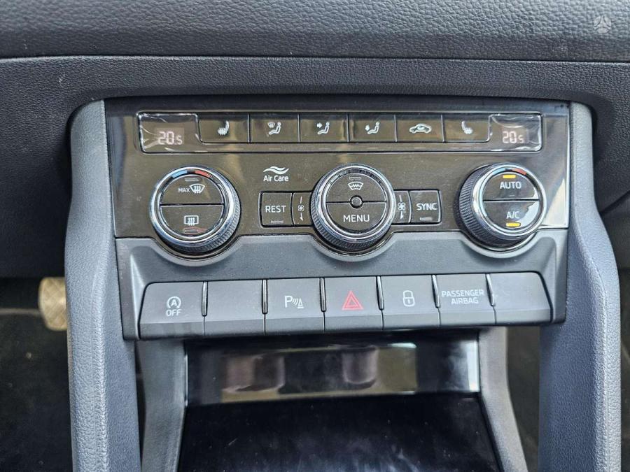 Melns Skoda Kodiaq 2019 Tauragė, ar dzinēja tilpumu 2.00 L un nobraukumu 251 tūkst. km par 17300 €, foto 25 vietnē AUTOMOTO.COM.LV