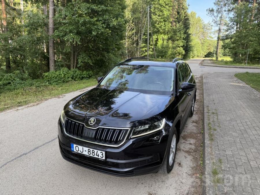 Черный Шкода Kodiaq 2019 в Рига, объемом двигателя 1.50 л и пробегом 216 тыс. км за 16000 €, фото 1 на AUTOMOTO.COM.LV