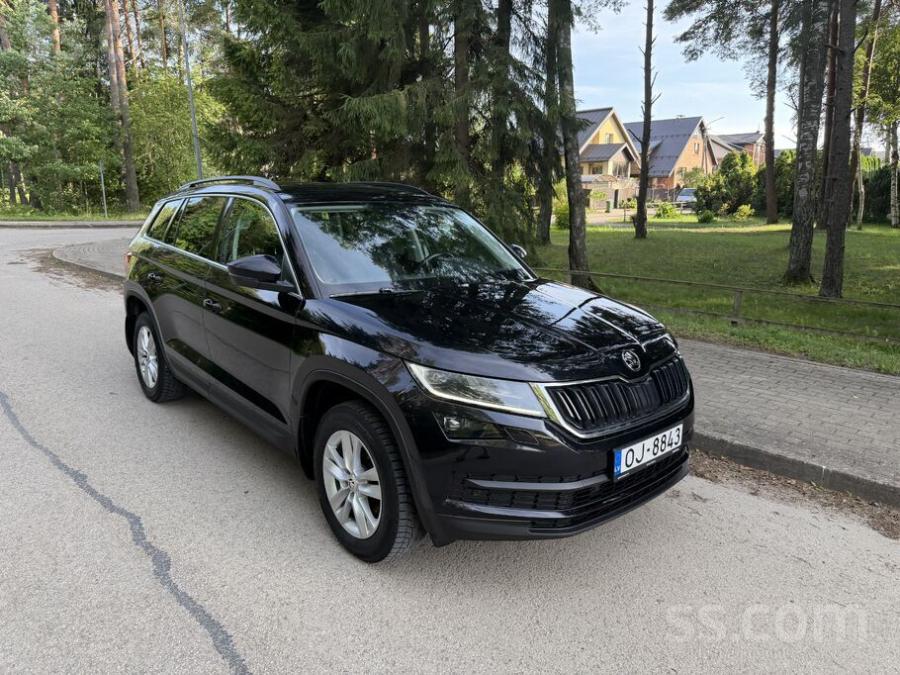 Черный Шкода Kodiaq 2019 в Рига, объемом двигателя 1.50 л и пробегом 216 тыс. км за 16000 €, фото 6 на AUTOMOTO.COM.LV