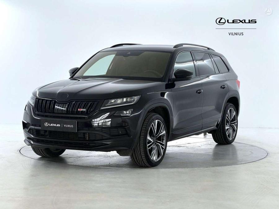 Черный Шкода Kodiaq 2019 в Вильнюс, объемом двигателя 1.97 л и пробегом 57 тыс. км за 32500 €, фото 1 на AUTOMOTO.COM.LV