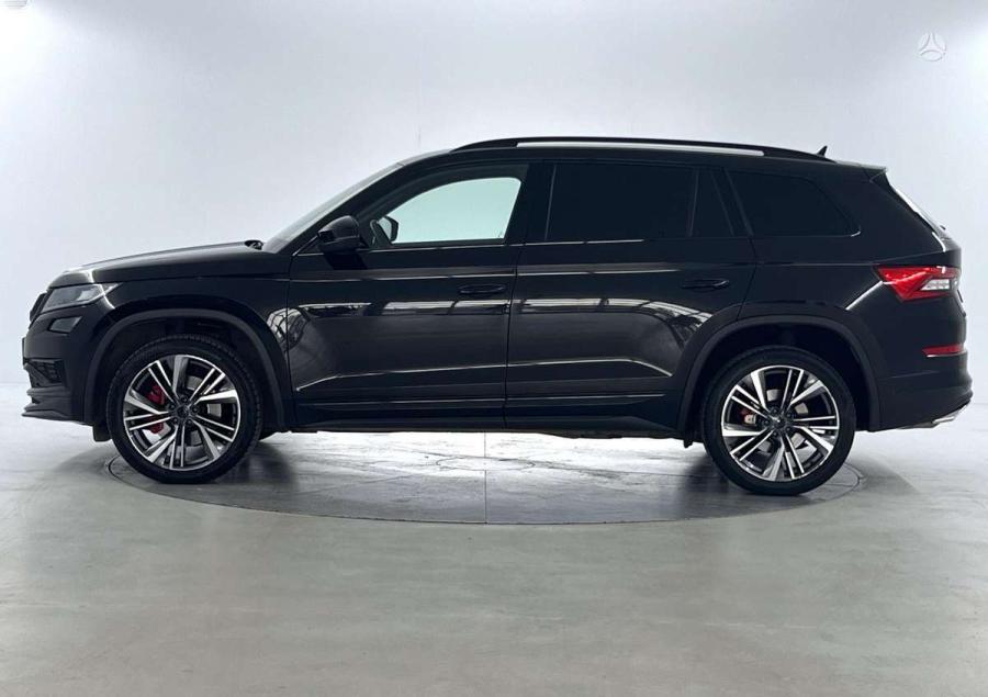 Черный Шкода Kodiaq 2019 в Вильнюс, объемом двигателя 1.97 л и пробегом 57 тыс. км за 32500 €, фото 4 на AUTOMOTO.COM.LV