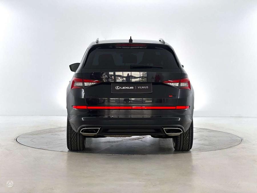 Черный Шкода Kodiaq 2019 в Вильнюс, объемом двигателя 1.97 л и пробегом 57 тыс. км за 32500 €, фото 5 на AUTOMOTO.COM.LV