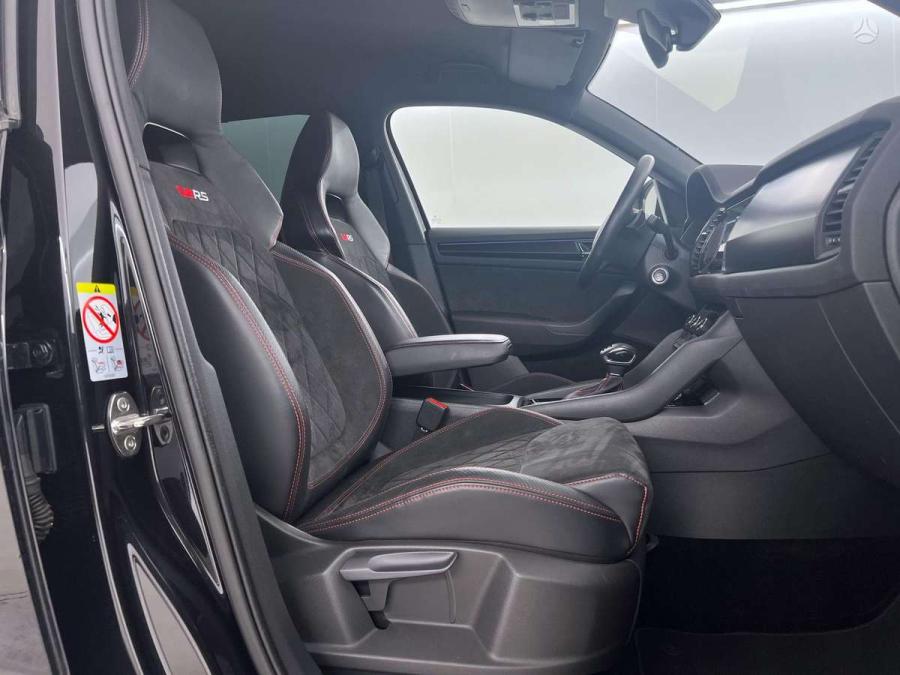 Черный Шкода Kodiaq 2019 в Вильнюс, объемом двигателя 1.97 л и пробегом 57 тыс. км за 32500 €, фото 7 на AUTOMOTO.COM.LV