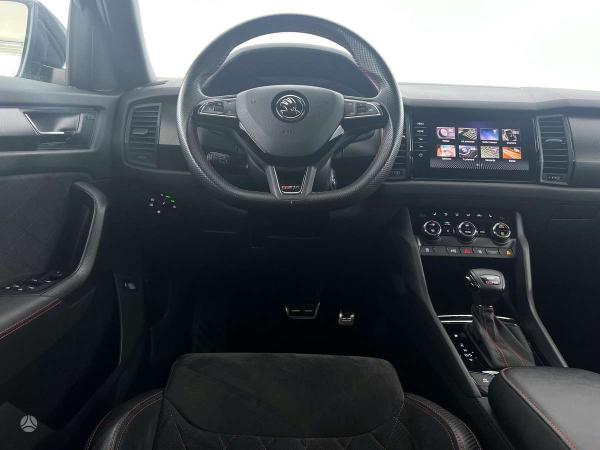 Melns Skoda Kodiaq 2019 Viļņa, ar dzinēja tilpumu 1.97 L un nobraukumu 57 tūkst. km par 32500 €, foto 9 vietnē AUTOMOTO.COM.LV