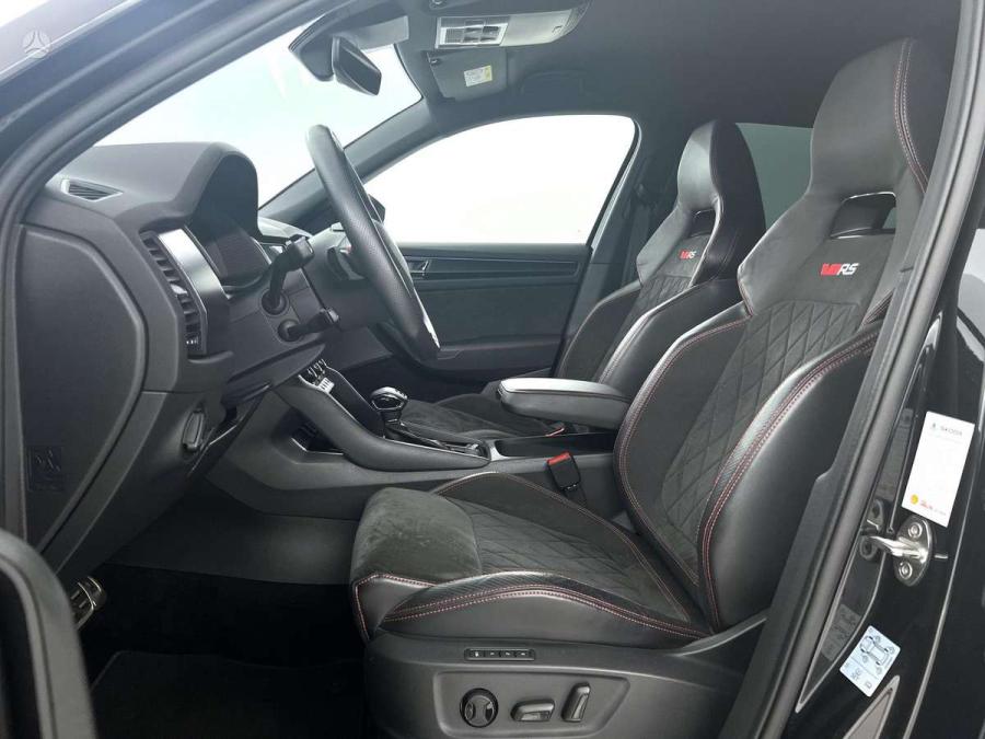 Черный Шкода Kodiaq 2019 в Вильнюс, объемом двигателя 1.97 л и пробегом 57 тыс. км за 32500 €, фото 12 на AUTOMOTO.COM.LV
