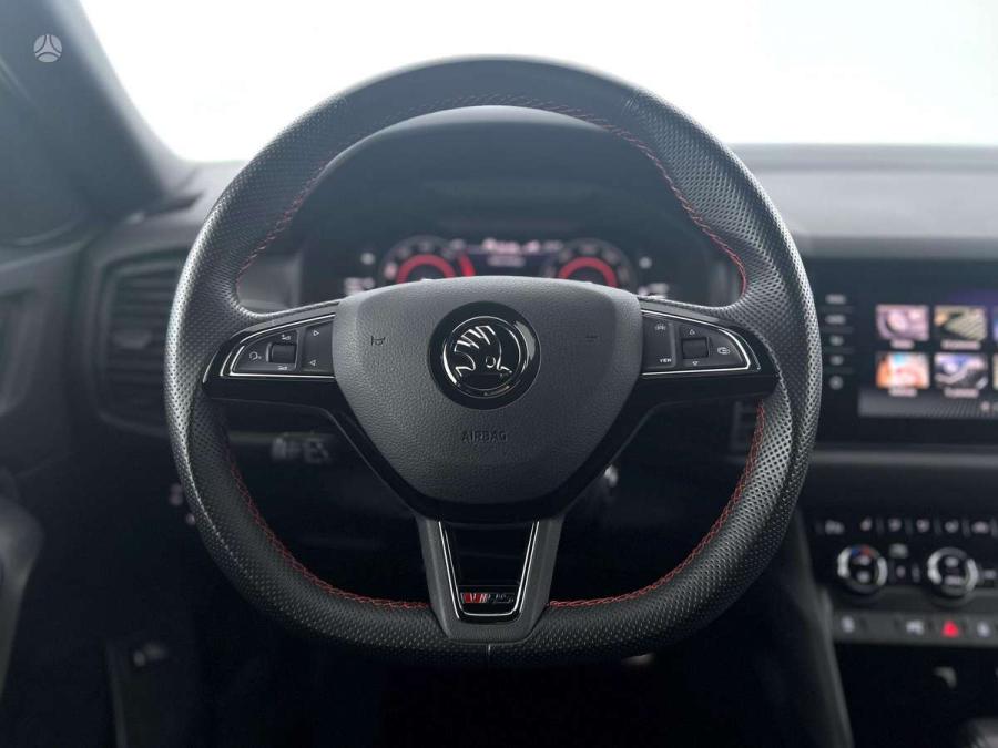 Черный Шкода Kodiaq 2019 в Вильнюс, объемом двигателя 1.97 л и пробегом 57 тыс. км за 32500 €, фото 13 на AUTOMOTO.COM.LV