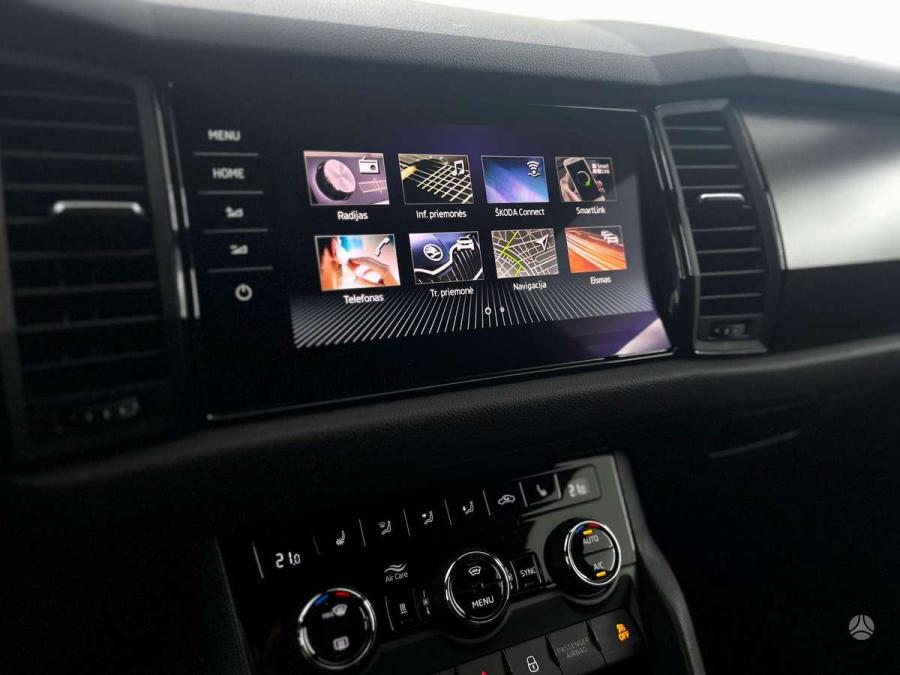 Черный Шкода Kodiaq 2019 в Вильнюс, объемом двигателя 1.97 л и пробегом 57 тыс. км за 32500 €, фото 15 на AUTOMOTO.COM.LV