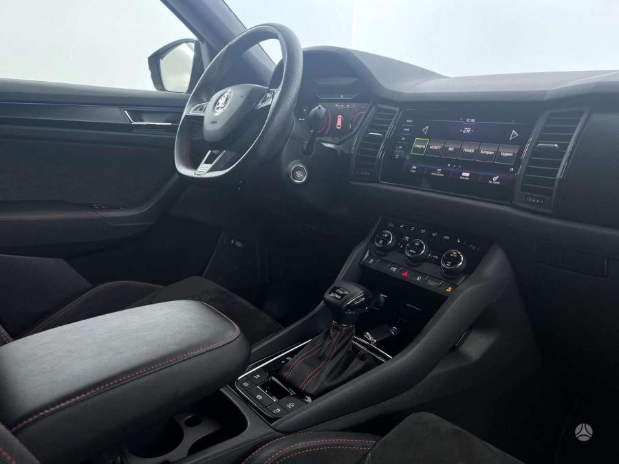 Черный Шкода Kodiaq 2019 в Вильнюс, объемом двигателя 1.97 л и пробегом 57 тыс. км за 32500 €, фото 26 на AUTOMOTO.COM.LV