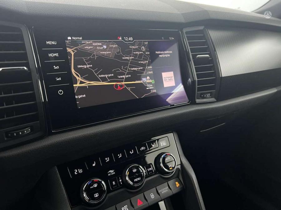 Черный Шкода Kodiaq 2019 в Вильнюс, объемом двигателя 1.97 л и пробегом 57 тыс. км за 32500 €, фото 28 на AUTOMOTO.COM.LV