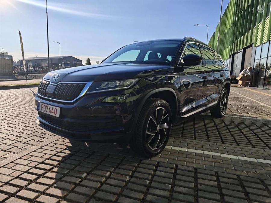 Melns Skoda Kodiaq 2019 Viļņa, ar dzinēja tilpumu 1.50 L un nobraukumu 252 tūkst. km par 16800 €, foto 4 vietnē AUTOMOTO.COM.LV