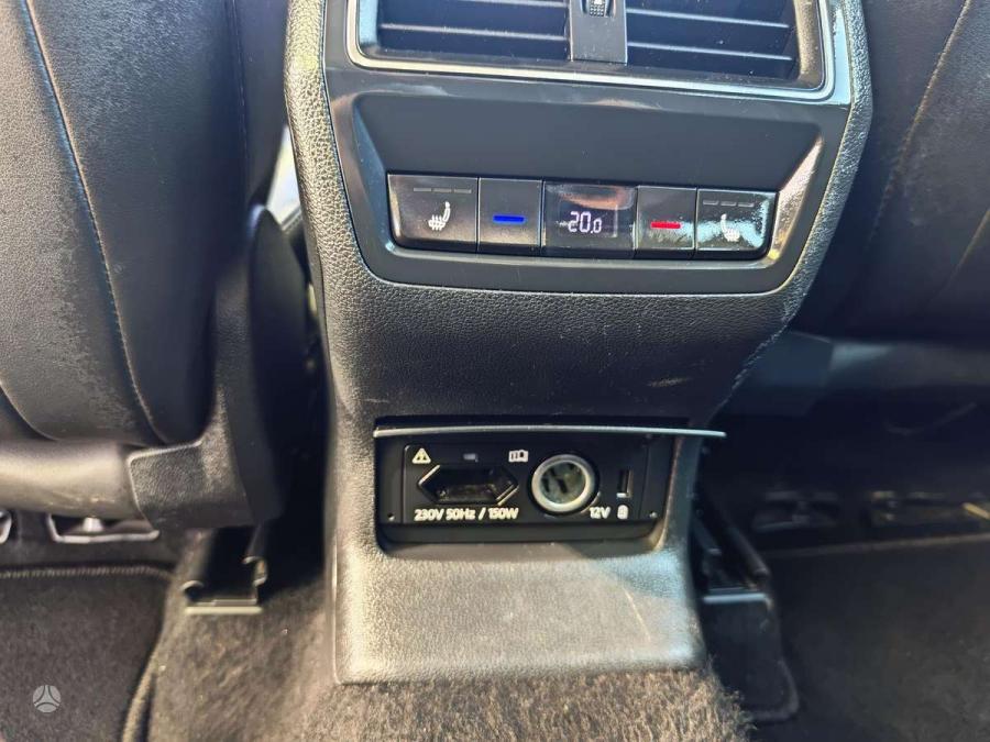 Melns Skoda Kodiaq 2019 Viļņa, ar dzinēja tilpumu 1.50 L un nobraukumu 252 tūkst. km par 16800 €, foto 21 vietnē AUTOMOTO.COM.LV