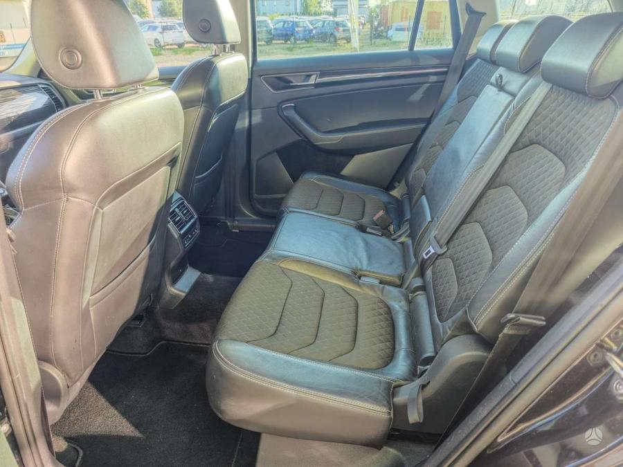Melns Skoda Kodiaq 2019 Viļņa, ar dzinēja tilpumu 1.50 L un nobraukumu 252 tūkst. km par 16800 €, foto 22 vietnē AUTOMOTO.COM.LV
