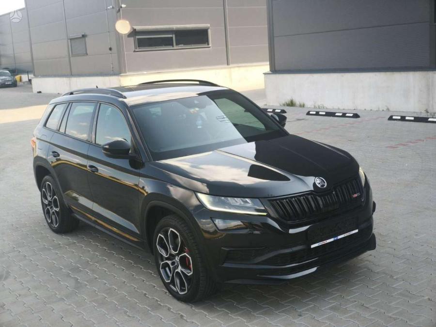Melns Skoda Kodiaq 2019 Šauļi, ar dzinēja tilpumu 2.00 L un nobraukumu 204 tūkst. km par 22500 €, foto 1 vietnē AUTOMOTO.COM.LV