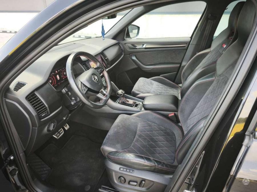 Melns Skoda Kodiaq 2019 Šauļi, ar dzinēja tilpumu 2.00 L un nobraukumu 204 tūkst. km par 22500 €, foto 13 vietnē AUTOMOTO.COM.LV