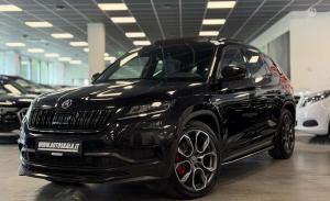 Melns Skoda Kodiaq 2019 Klaipėda, ar dzinēja tilpumu 1.97 L un nobraukumu 267 tūkst. km par 25900 €, foto  vietnē AUTOMOTO.COM.LV