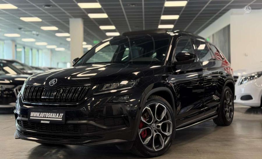 Melns Skoda Kodiaq 2019 Klaipėda, ar dzinēja tilpumu 1.97 L un nobraukumu 267 tūkst. km par 25900 €, foto 1 vietnē AUTOMOTO.COM.LV