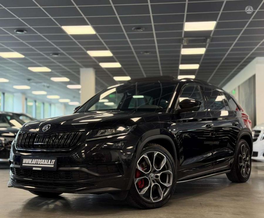 Melns Skoda Kodiaq 2019 Klaipėda, ar dzinēja tilpumu 1.97 L un nobraukumu 267 tūkst. km par 25900 €, foto 40 vietnē AUTOMOTO.COM.LV