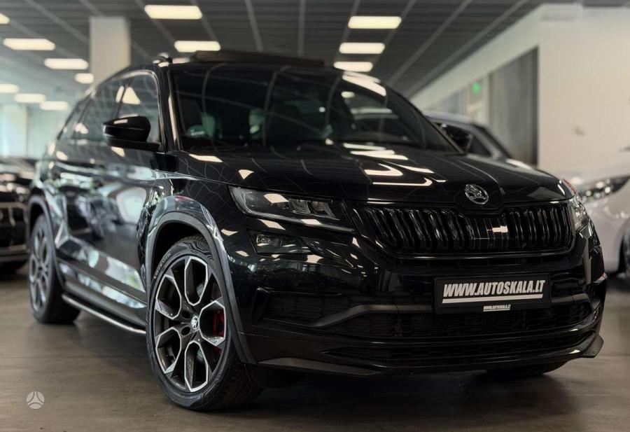 Melns Skoda Kodiaq 2019 Klaipėda, ar dzinēja tilpumu 1.97 L un nobraukumu 267 tūkst. km par 25900 €, foto 42 vietnē AUTOMOTO.COM.LV
