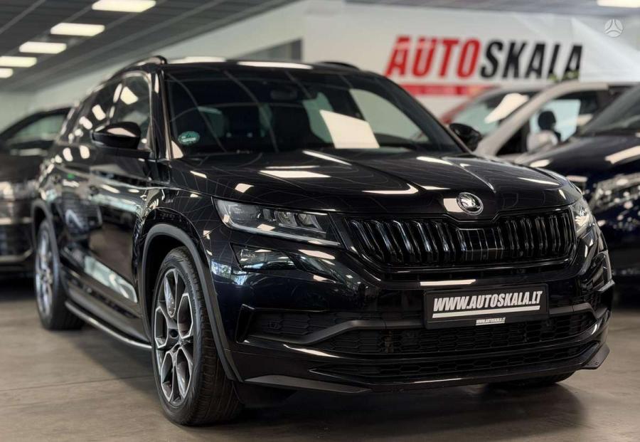 Melns Skoda Kodiaq 2019 Klaipėda, ar dzinēja tilpumu 1.97 L un nobraukumu 267 tūkst. km par 25900 €, foto 46 vietnē AUTOMOTO.COM.LV