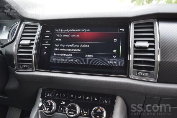 Черный Шкода Kodiaq 2019 в Рига, объемом двигателя 2.00 л и пробегом 125 тыс. км за 24500 €, фото 8 на AUTOMOTO.COM.LV