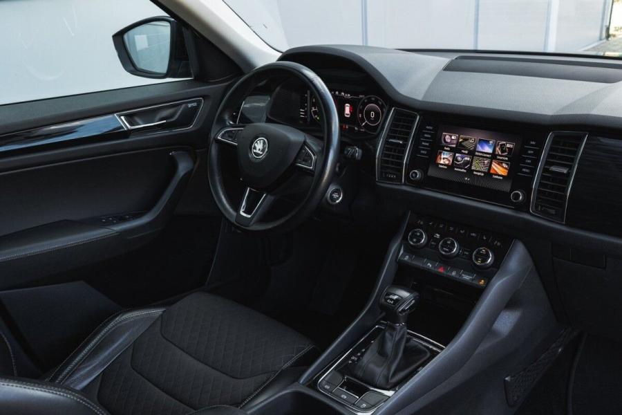 Черный Шкода Kodiaq 2019 в Вентспилс, объемом двигателя 2.00 л и пробегом 156 тыс. км за 24650 €, фото 16 на AUTOMOTO.COM.LV