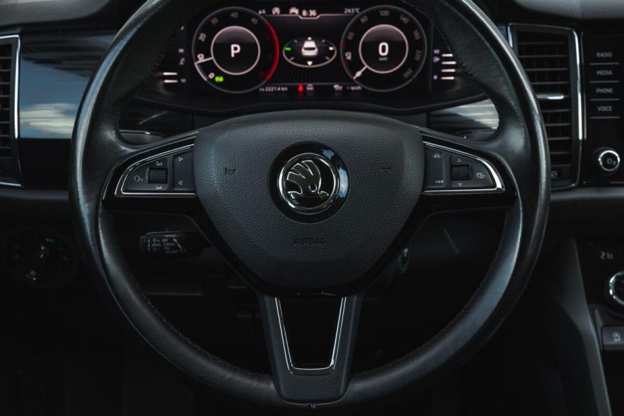 Черный Шкода Kodiaq 2019 в Вентспилс, объемом двигателя 2.00 л и пробегом 156 тыс. км за 24650 €, фото 19 на AUTOMOTO.COM.LV