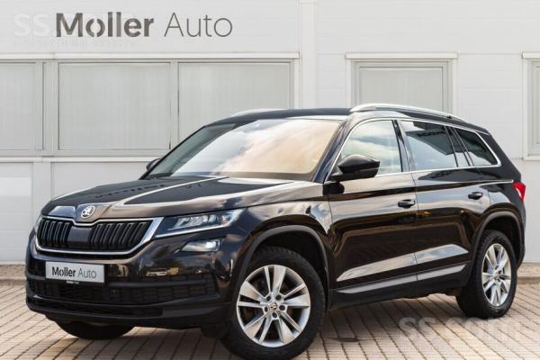 Melns Skoda Kodiaq 2019 Ventspils, ar dzinēja tilpumu 2.00 L un nobraukumu 156 tūkst. km par 24650 €, foto  vietnē AUTOMOTO.COM.LV