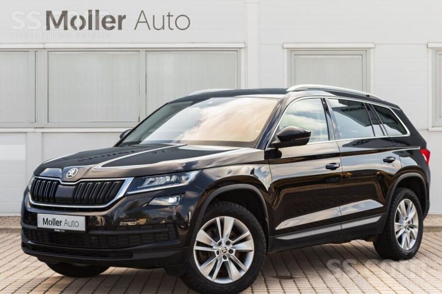 Melns Skoda Kodiaq 2019 Ventspils, ar dzinēja tilpumu 2.00 L un nobraukumu 156 tūkst. km par 24650 €, foto 1 vietnē AUTOMOTO.COM.LV