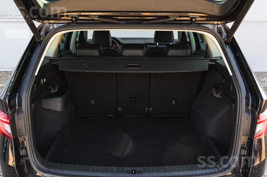 Melns Skoda Kodiaq 2019 Ventspils, ar dzinēja tilpumu 2.00 L un nobraukumu 156 tūkst. km par 24650 €, foto 14 vietnē AUTOMOTO.COM.LV