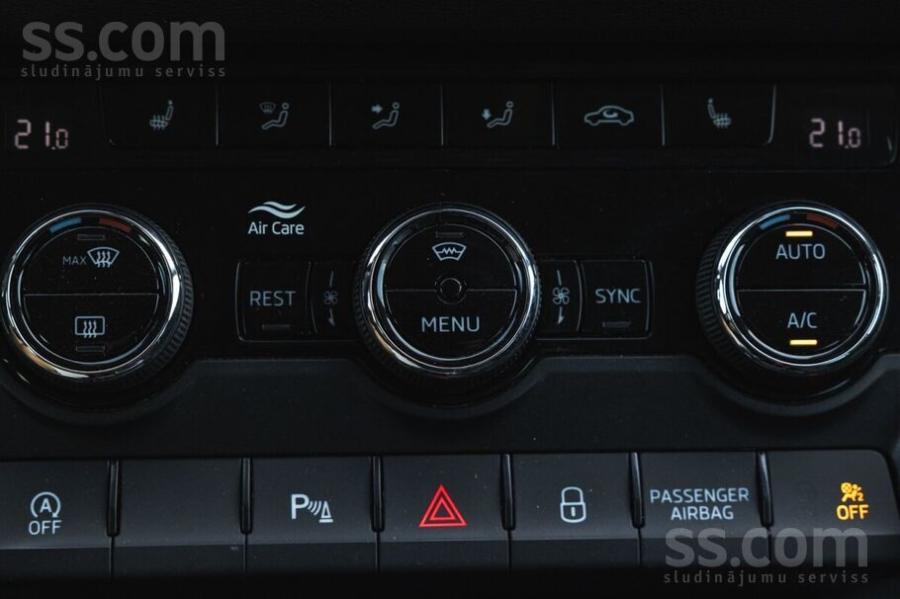 Melns Skoda Kodiaq 2019 Ventspils, ar dzinēja tilpumu 2.00 L un nobraukumu 156 tūkst. km par 24650 €, foto 29 vietnē AUTOMOTO.COM.LV