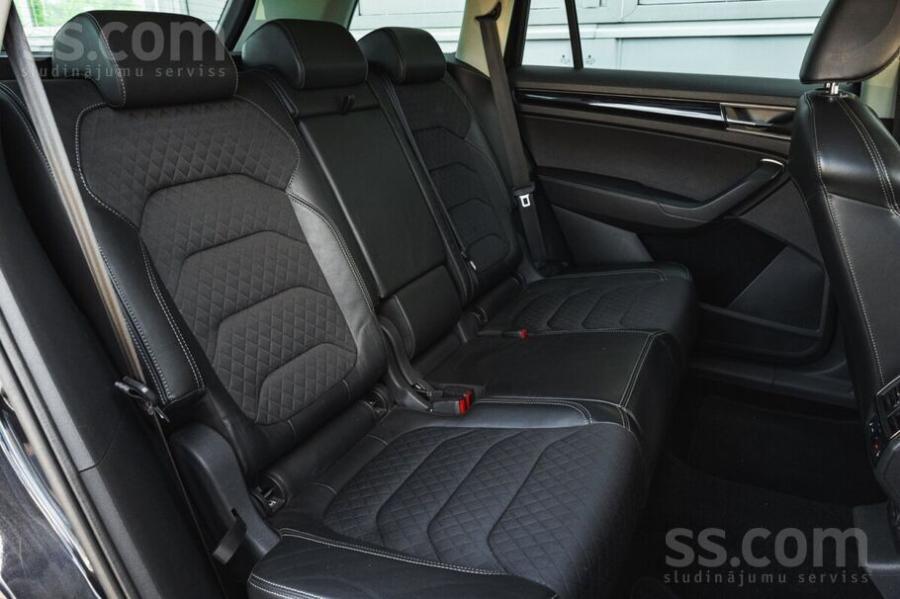 Melns Skoda Kodiaq 2019 Ventspils, ar dzinēja tilpumu 2.00 L un nobraukumu 156 tūkst. km par 24650 €, foto 35 vietnē AUTOMOTO.COM.LV
