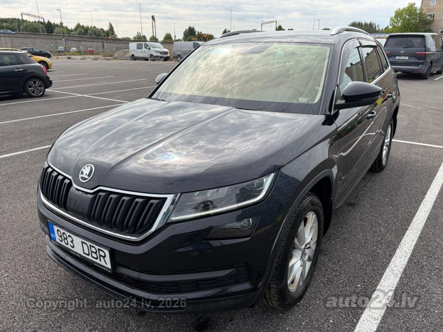 Black Skoda Kodiaq 2019 in Rapla, with an engine capacity of 2.00 L and mileage of 142 thousand km for 20000 €, photo 1 on AUTOMOTO.COM.LV