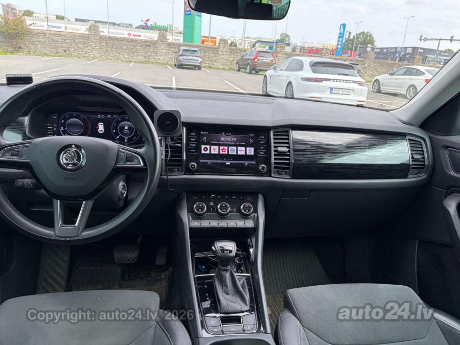 Black Skoda Kodiaq 2019 in Rapla, with an engine capacity of 2.00 L and mileage of 142 thousand km for 20000 €, photo 6 on AUTOMOTO.COM.LV