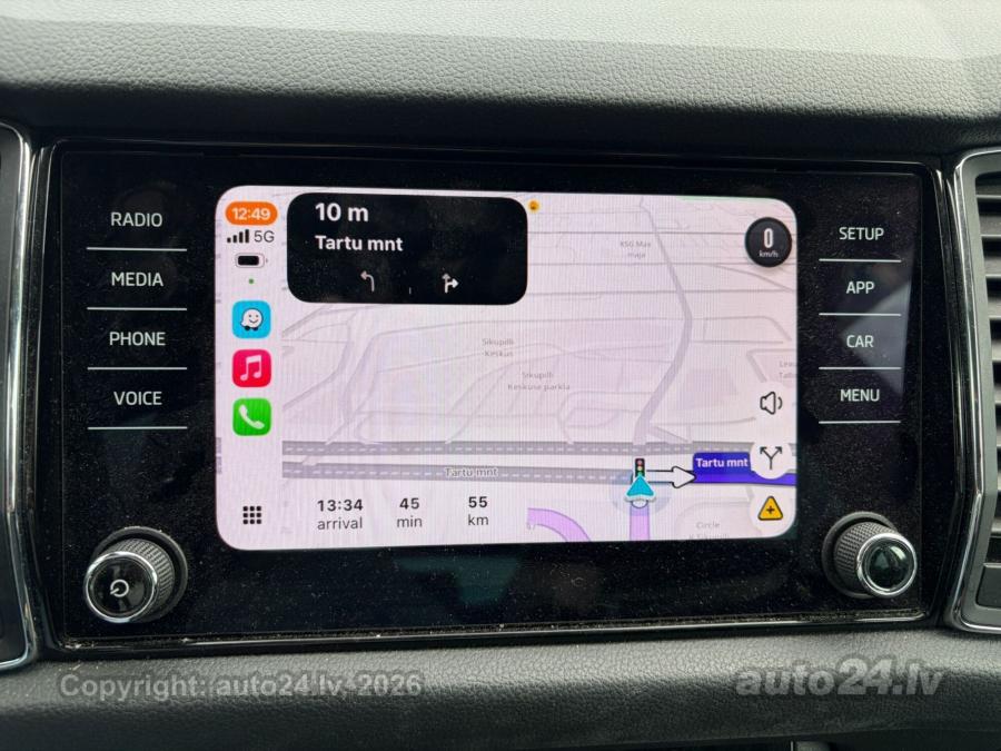 Black Skoda Kodiaq 2019 in Rapla, with an engine capacity of 2.00 L and mileage of 142 thousand km for 20000 €, photo 7 on AUTOMOTO.COM.LV