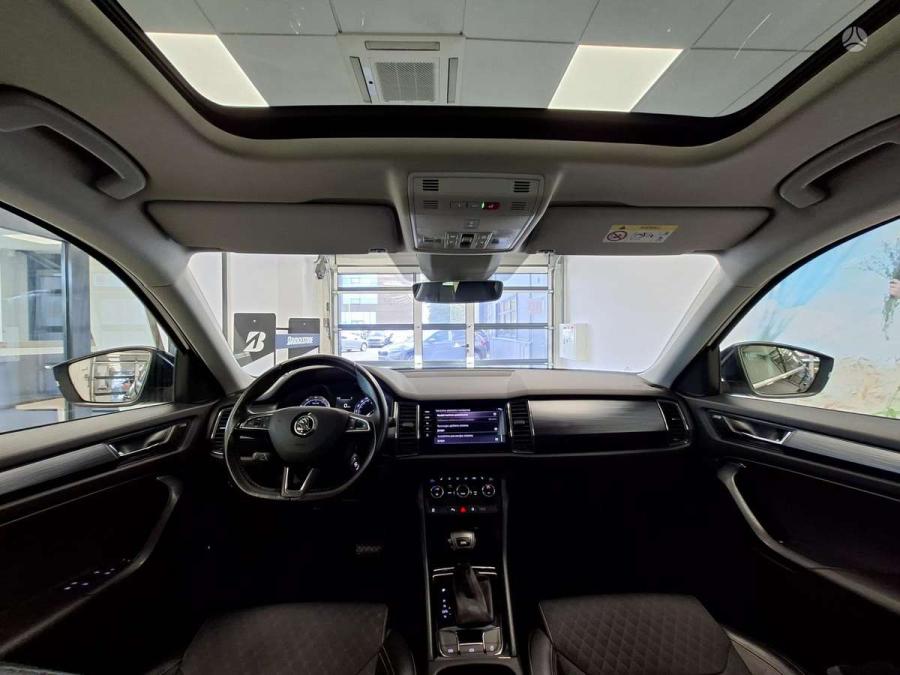 Черный Шкода Kodiaq 2019 в Каунас, объемом двигателя 1.50 л и пробегом 187 тыс. км за 19500 €, фото 9 на AUTOMOTO.COM.LV