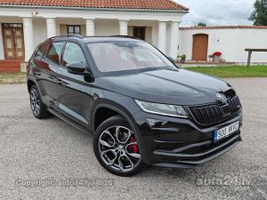 Black Skoda Kodiaq 2019 in Tartu, with an engine capacity of 2.00 L and mileage of 185 thousand km for 27999 €, photo 3 on AUTOMOTO.COM.LV