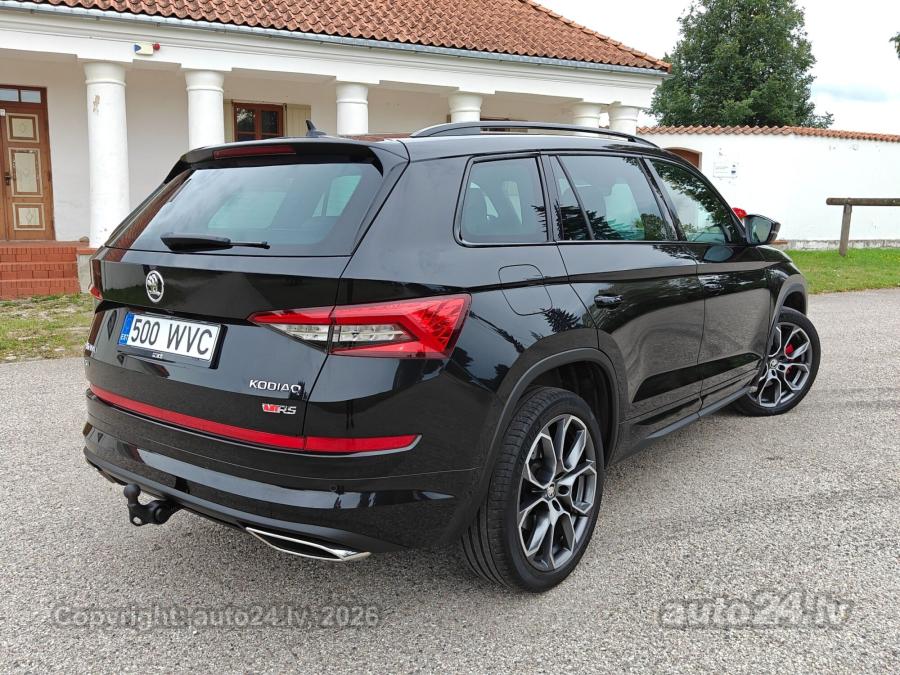 Black Skoda Kodiaq 2019 in Tartu, with an engine capacity of 2.00 L and mileage of 185 thousand km for 27999 €, photo 5 on AUTOMOTO.COM.LV