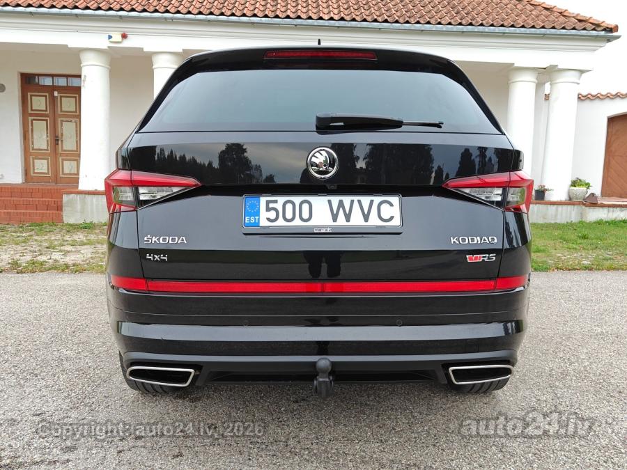 Black Skoda Kodiaq 2019 in Tartu, with an engine capacity of 2.00 L and mileage of 185 thousand km for 27999 €, photo 9 on AUTOMOTO.COM.LV