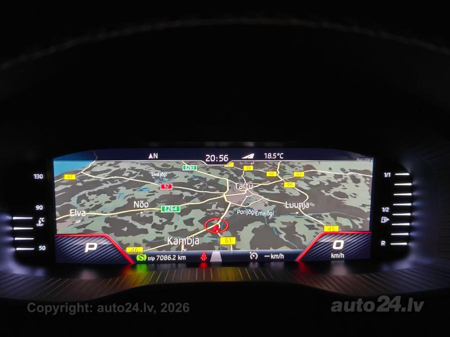 Black Skoda Kodiaq 2019 in Tartu, with an engine capacity of 2.00 L and mileage of 185 thousand km for 27999 €, photo 16 on AUTOMOTO.COM.LV