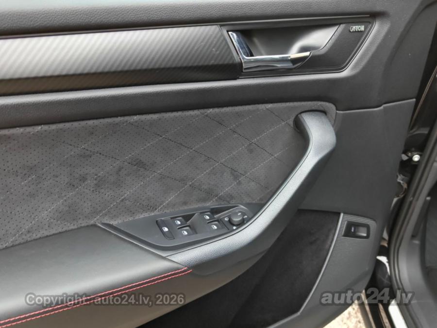 Black Skoda Kodiaq 2019 in Tartu, with an engine capacity of 2.00 L and mileage of 185 thousand km for 27999 €, photo 19 on AUTOMOTO.COM.LV