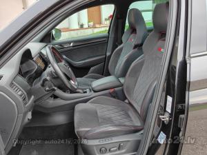 Black Skoda Kodiaq 2019 in Tartu, with an engine capacity of 2.00 L and mileage of 185 thousand km for 27999 €, photo 21 on AUTOMOTO.COM.LV