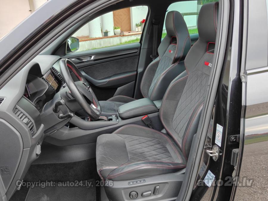 Black Skoda Kodiaq 2019 in Tartu, with an engine capacity of 2.00 L and mileage of 185 thousand km for 27999 €, photo 21 on AUTOMOTO.COM.LV