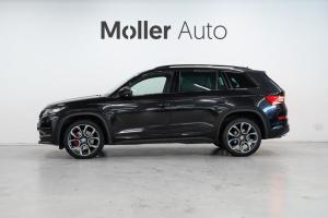 Black Skoda Kodiaq 2019 in Vilnius, with an engine capacity of 2.00 L and mileage of 221 thousand km for 24900 €, photo 3 on AUTOMOTO.COM.LV