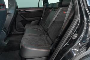 Black Skoda Kodiaq 2019 in Vilnius, with an engine capacity of 2.00 L and mileage of 221 thousand km for 24900 €, photo 21 on AUTOMOTO.COM.LV